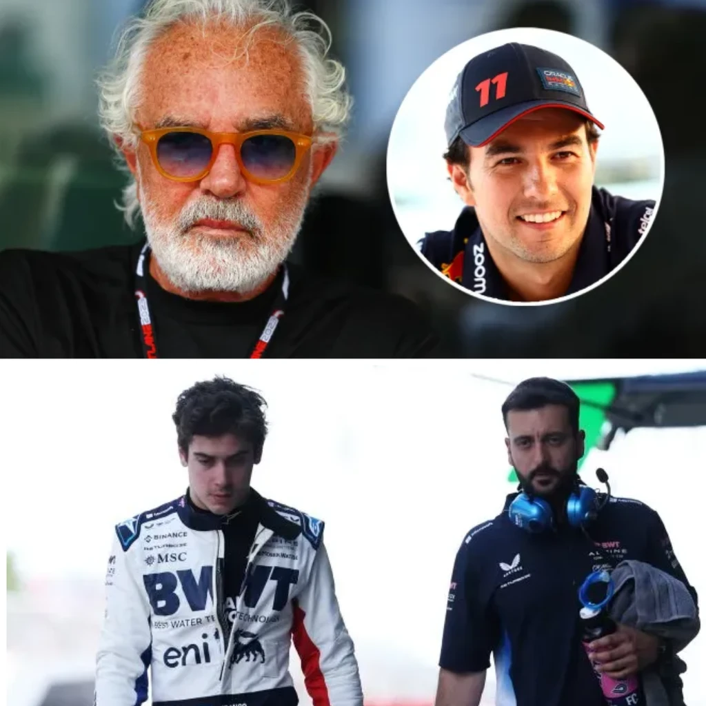 Checo Pérez está cada vez más cerca de Alpine, mientras Flavio Briatore lanza una dura crítica ...